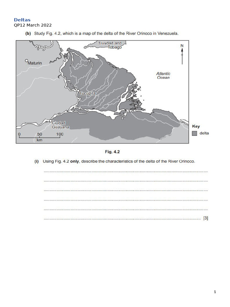 Lower Course - EQ River Landforms | PDF