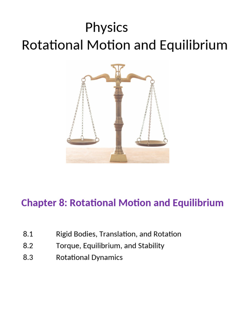 Rotational Motion Part 1 | PDF | Rotation Around A Fixed Axis | Rotation