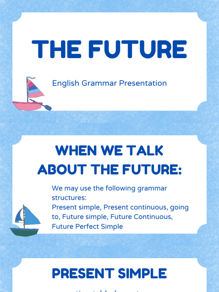 Simple The Future Grammar Structures Pdf