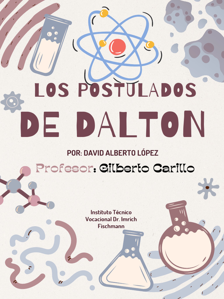 Los Postulados de Dalton | PDF