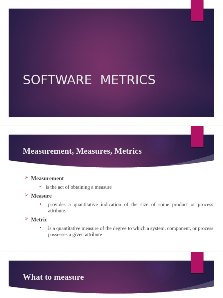Software Quality Metrics (2) - 4 | PDF | Software | Software Quality