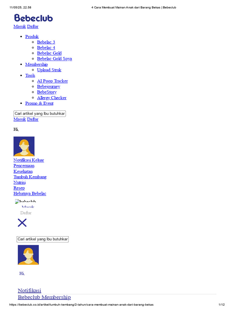 4 Cara Membuat Mainan Anak Dari Barang Bekas Pdf