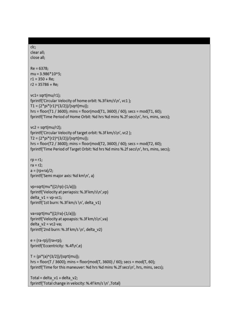 assignment1 | PDF | Astronomy | Flight