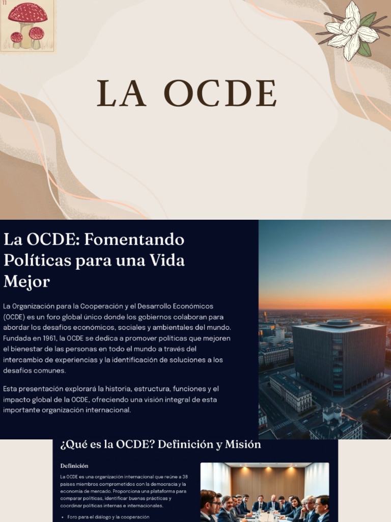 Presentación de la OCDE | PDF