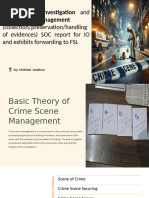 Types of Crime Scenes | PDF