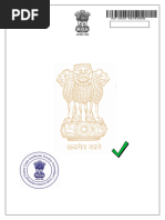 Caste Validity Form 15a For Election | PDF