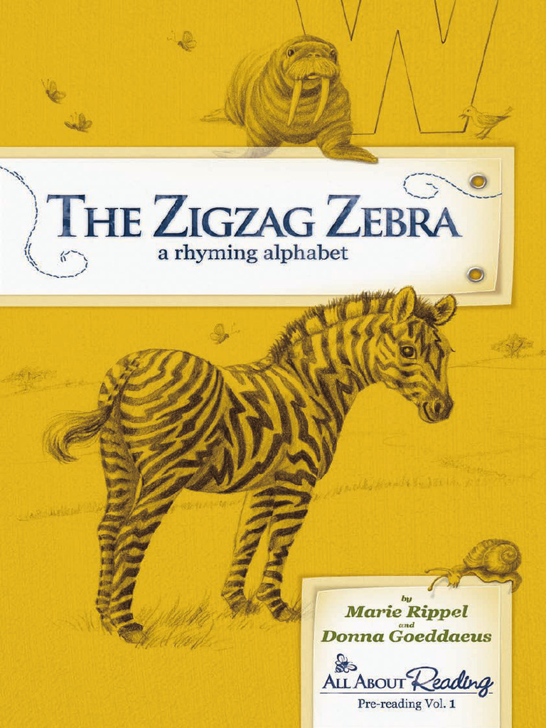 AAR Pre Reading Zigzag Zebra Sample | PDF | Written Communication
