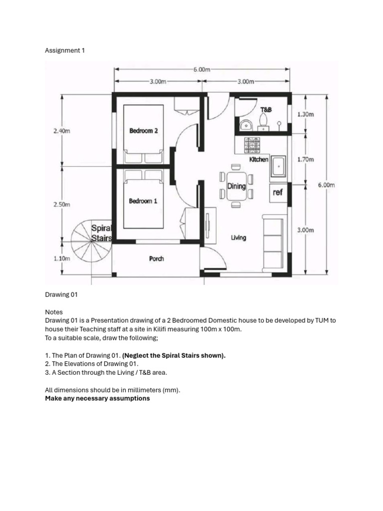 Building Design Portfolio - Assignment 1 | PDF