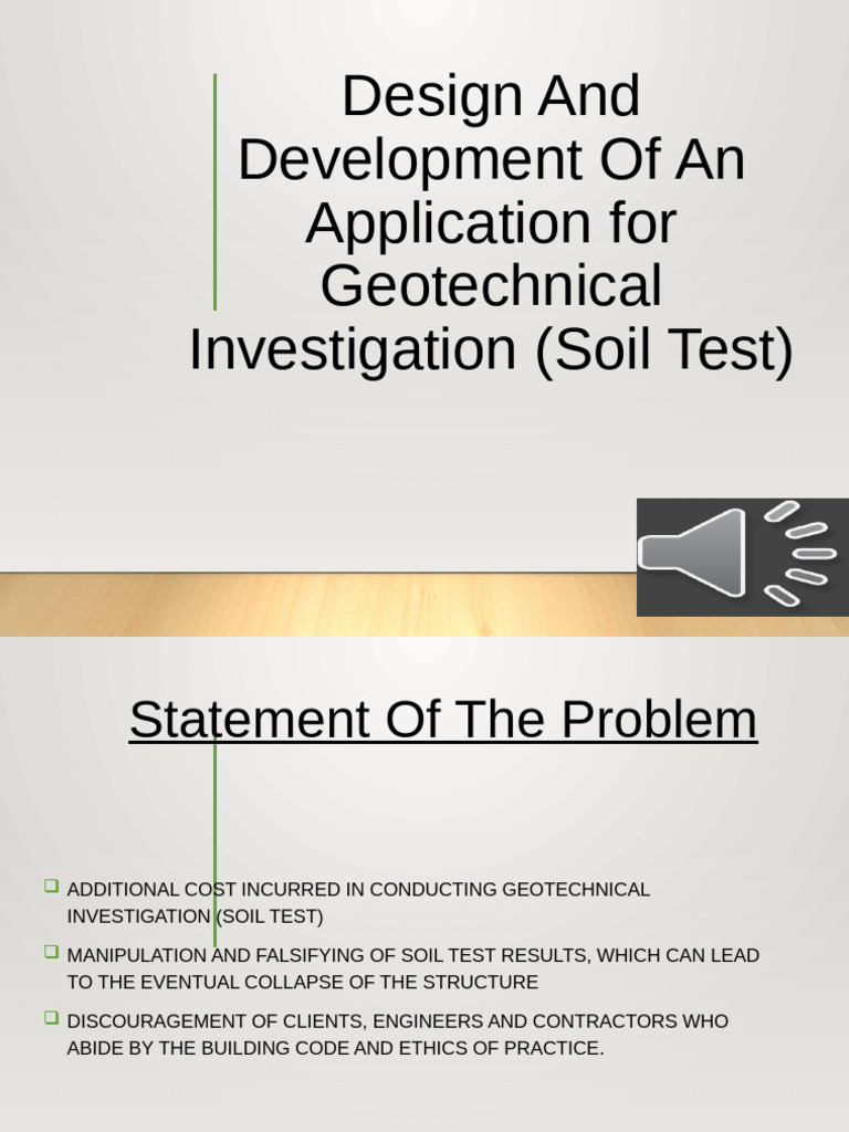 Design and Development of An Application For Geotechnical | PDF