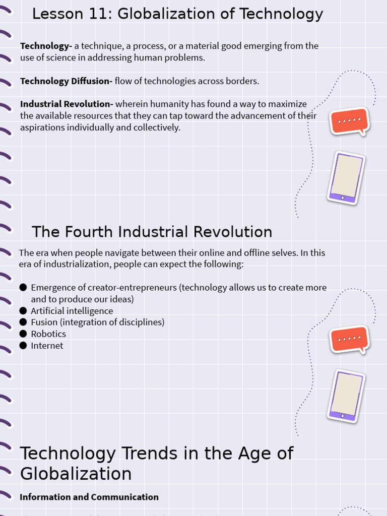 Globalization and Technology Trends | PDF