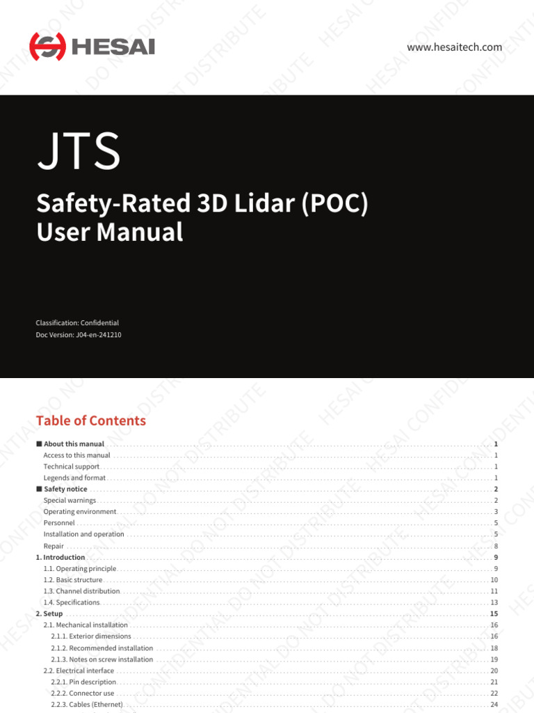 JTS User Manual J04-En-241210 | PDF | Electrical Connector | Computer Network