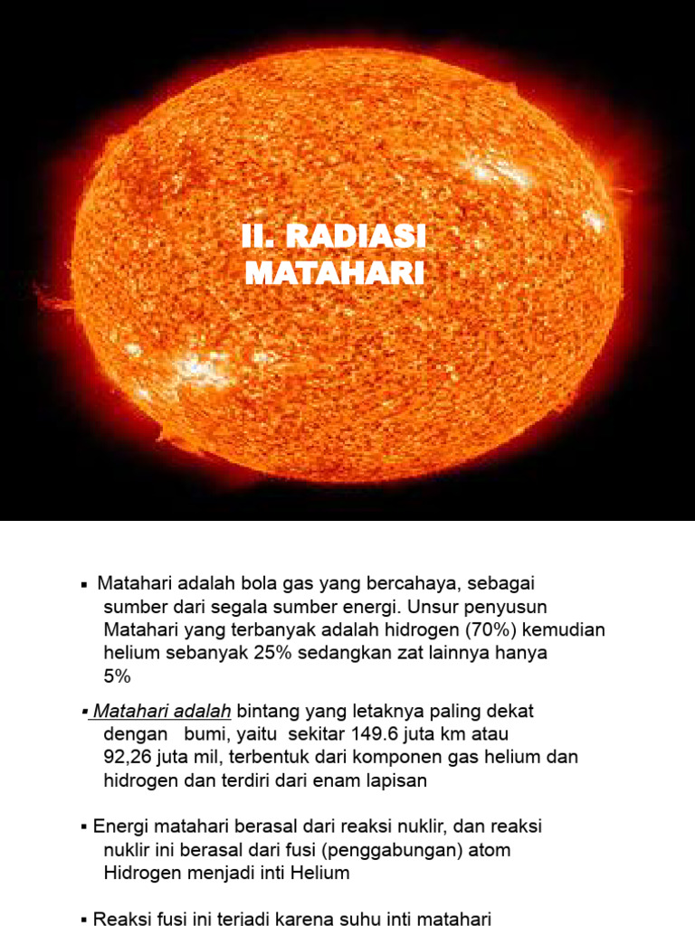Penyebaran Panas Sinar Matahari | PDF