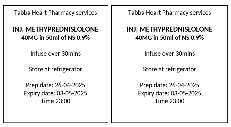 Methylpred Label | PDF