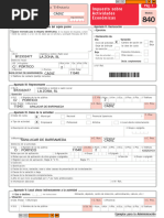 Modelo 840 | PDF | Impuestos
