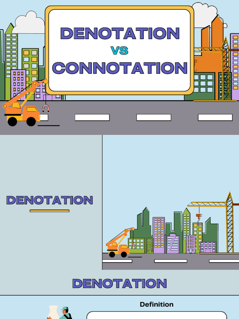Denotation vs. Connotation | PDF | Connotation | Word