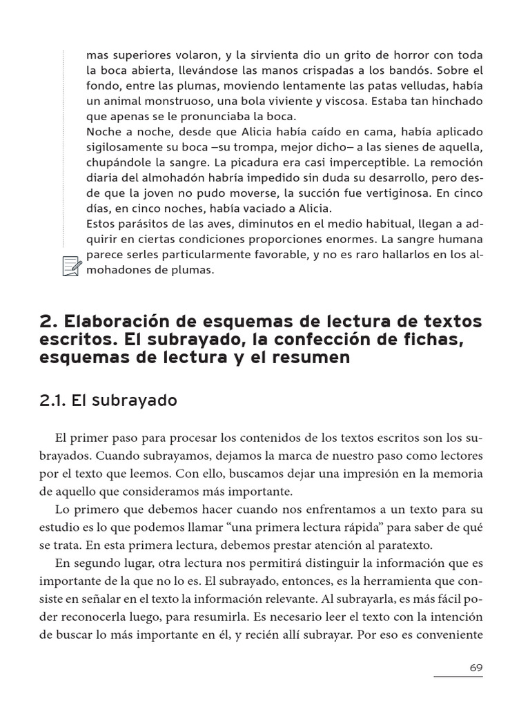 CLASE 3 - CIU Taller de Lectura y Escritura-69-77 Esquemas de Lectura | PDF | Citación ...
