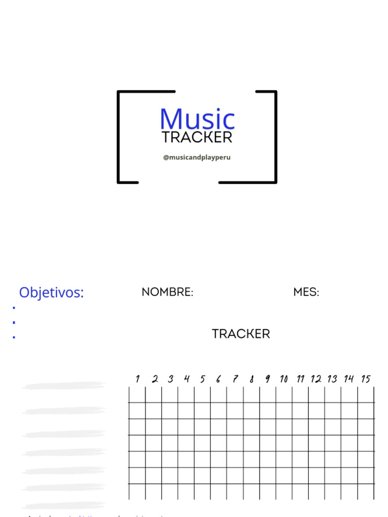 Music Tracker | PDF
