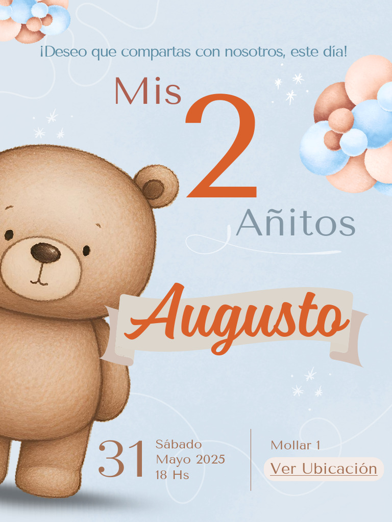 Celebrando mis 2 añitos | PDF