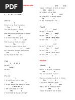 Firm Foundation Lyrics by Cody Carnes | PDF