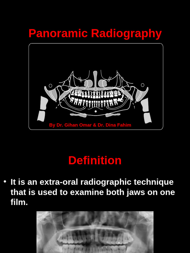 Panorama | PDF | Radiography | Rotation
