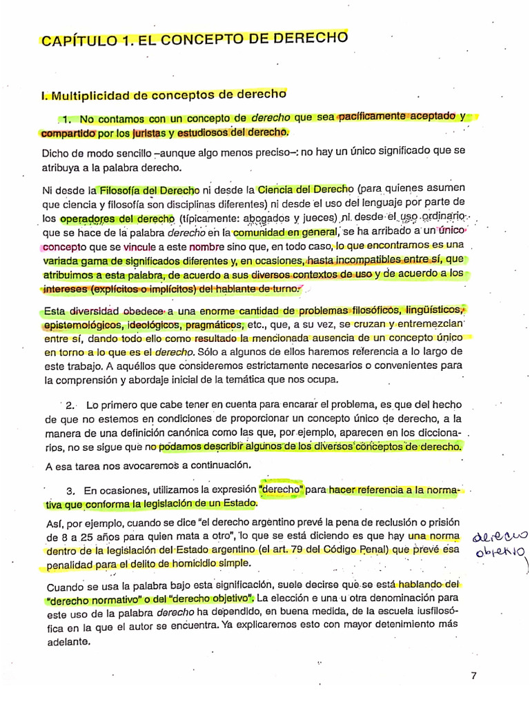 El concepto de derecho Barbará y Ayán | PDF