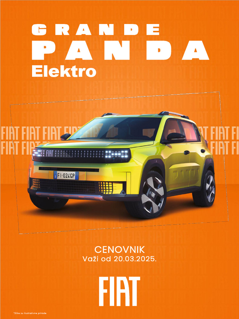 Cenovnik Grande Panda BEV | PDF