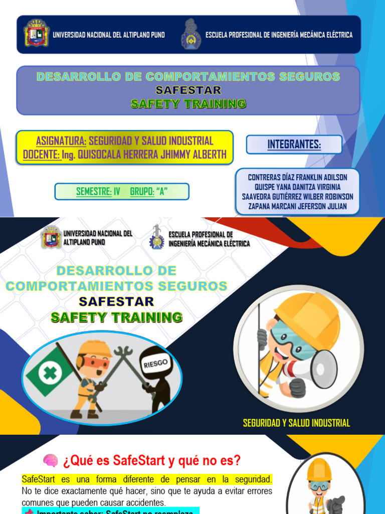 Exposición Safestar | PDF | Mente | Atención