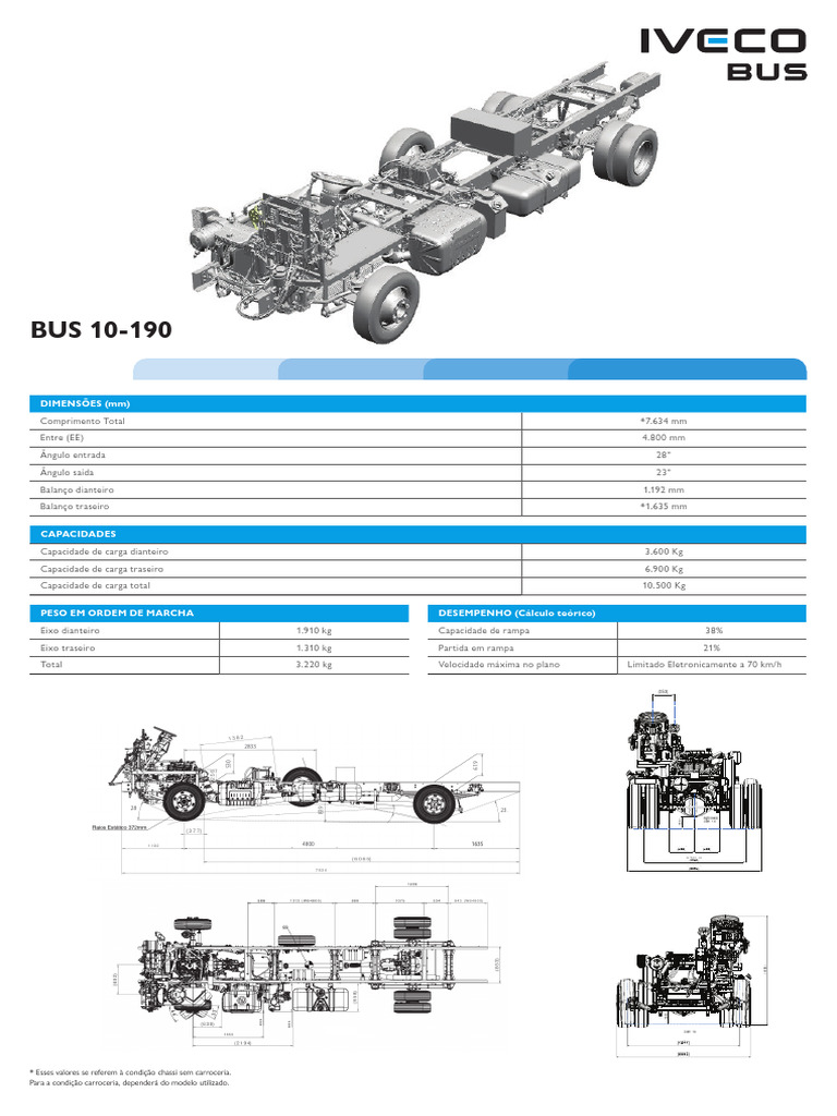 IVECO-Bus-ORE | PDF | Pneu | Motores