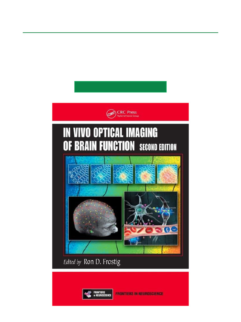 In Vivo Optical Imaging of Brain Function | PDF
