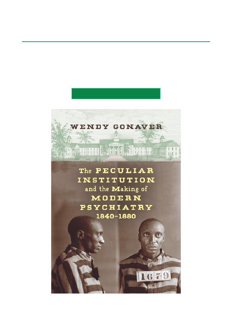 Reader's Pick The Peculiar Institution and The Making of Modern ...