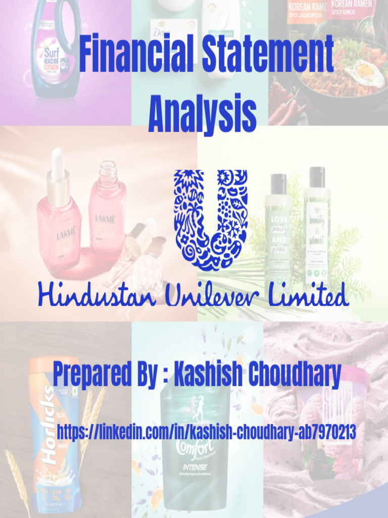 Financial Statement analysis HUL | PDF | Equity (Finance) | Financial Economics