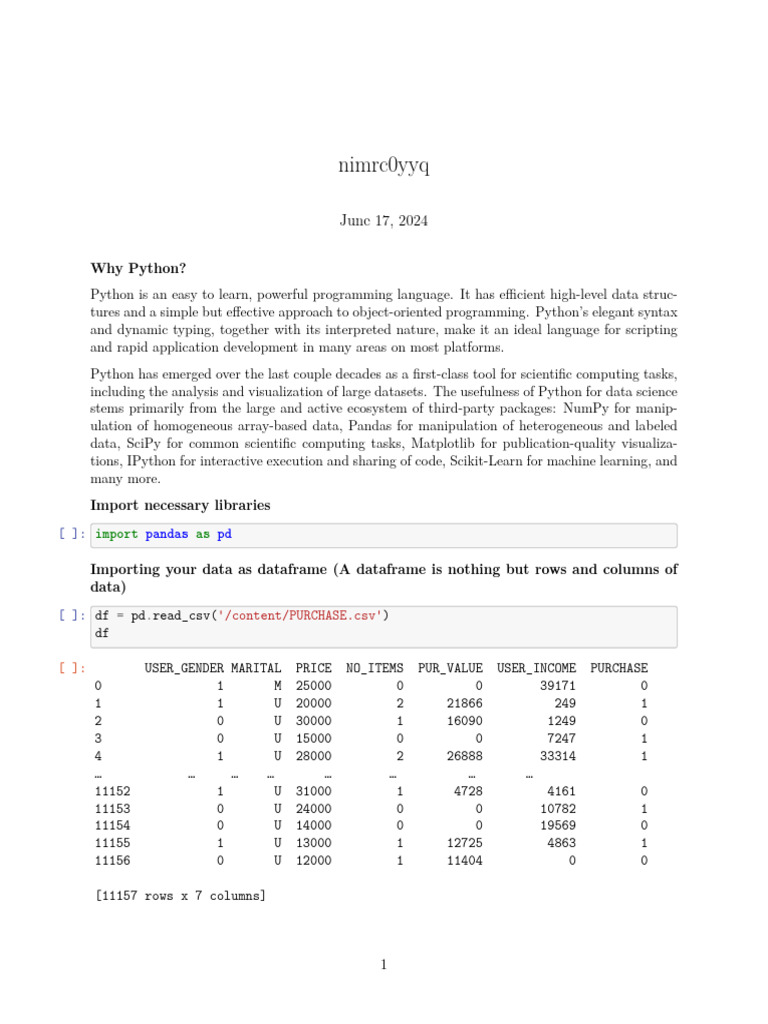 Python Intro Tut 16 Jun | PDF | Python (Programming Language) | Information Technology
