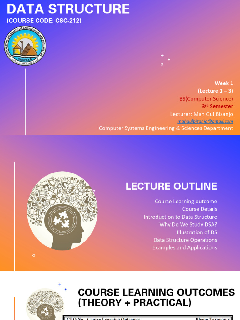 DSA - Week 1 | PDF | String (Computer Science) | Data Structure