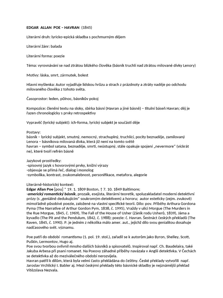 HAVRAN | PDF