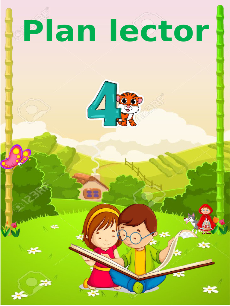 Plan Lector 4to 2024 | PDF | Telaraña | Salón de clases