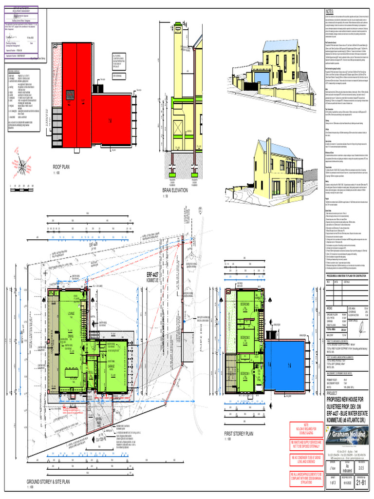 Approved Building Plan | PDF | Roof | Structural Engineering
