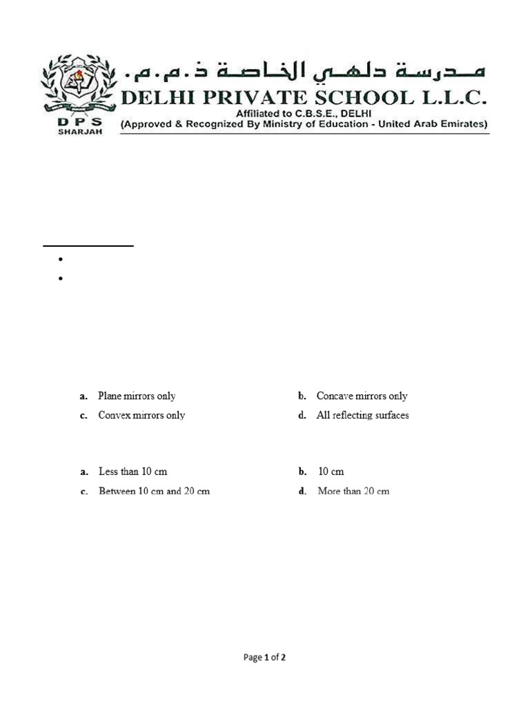 UT1 QP - GR 10 Sample Paper | PDF