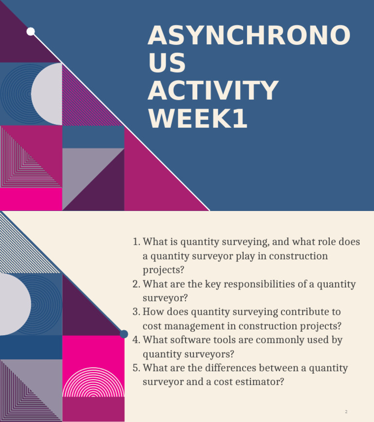 Asynchronous Activity Week 1 | PDF
