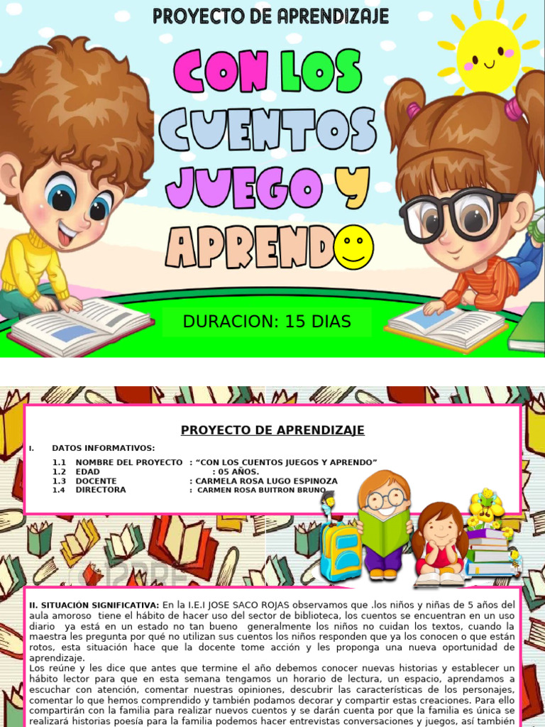 05 Años Con Los Cuentos Juego y Aprendo Seguir Con El Cuadro 123 | PDF | Aprendizaje