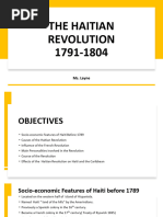 Haitian Revolution Timeline | PDF | History