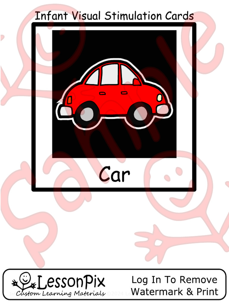 Infant+Visual+Stimulation+Cards Material 29084306 | PDF