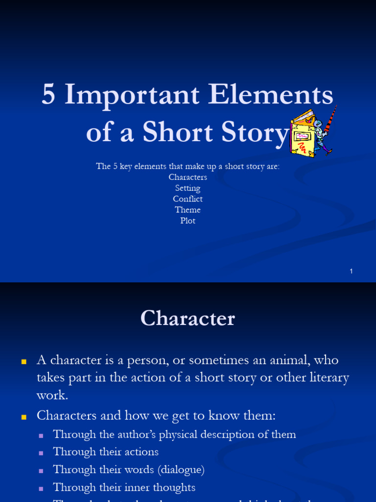 Key Elements of a Short Story | PDF | Plot (Narrative) | Feeling