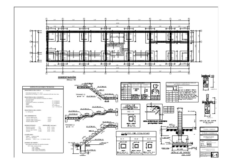Estructuras 01 - Cimentacion | PDF | Ingeniería mecánica | Bienes raíces