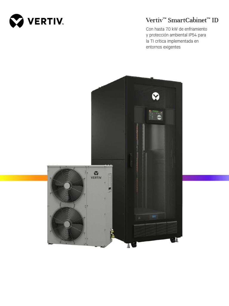 Vertiv™ SmartCabinet™ ID | PDF | Entorno natural | Ingenieria Eléctrica