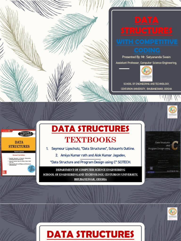 Data Structures Chapter 01 And 02 Pdf Data Structure Algorithms