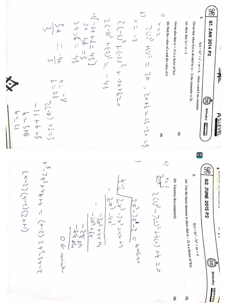 reminder theorm | PDF