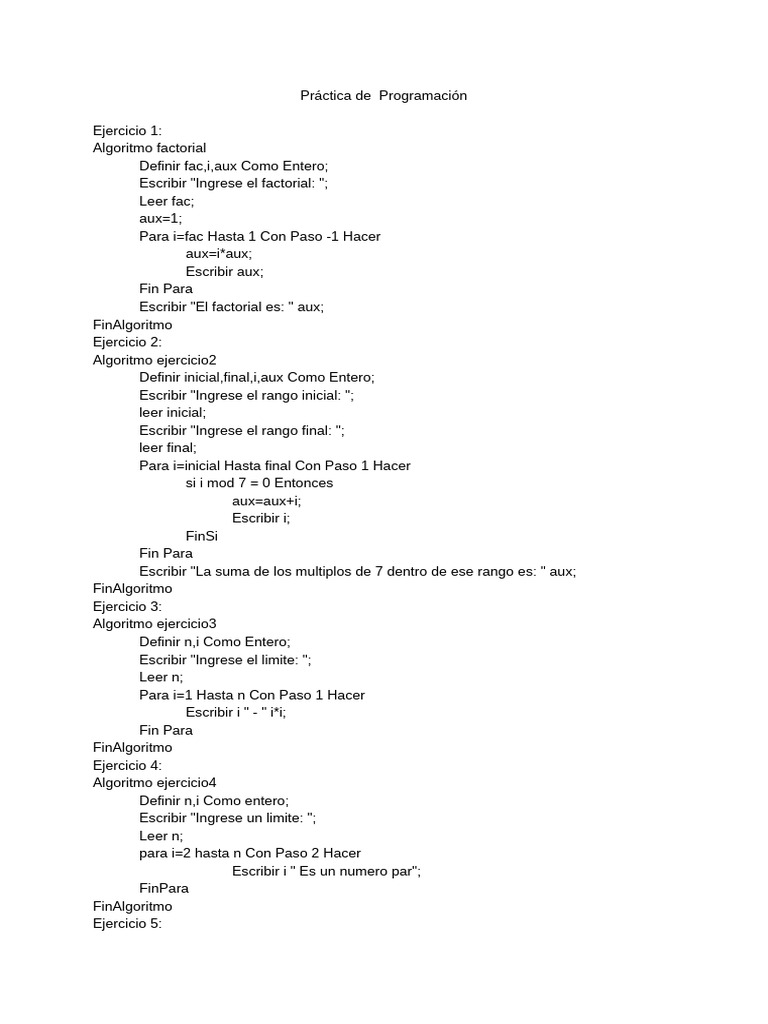 Pablo Matias Leyzan | PDF | Programación de computadoras | Informática ...