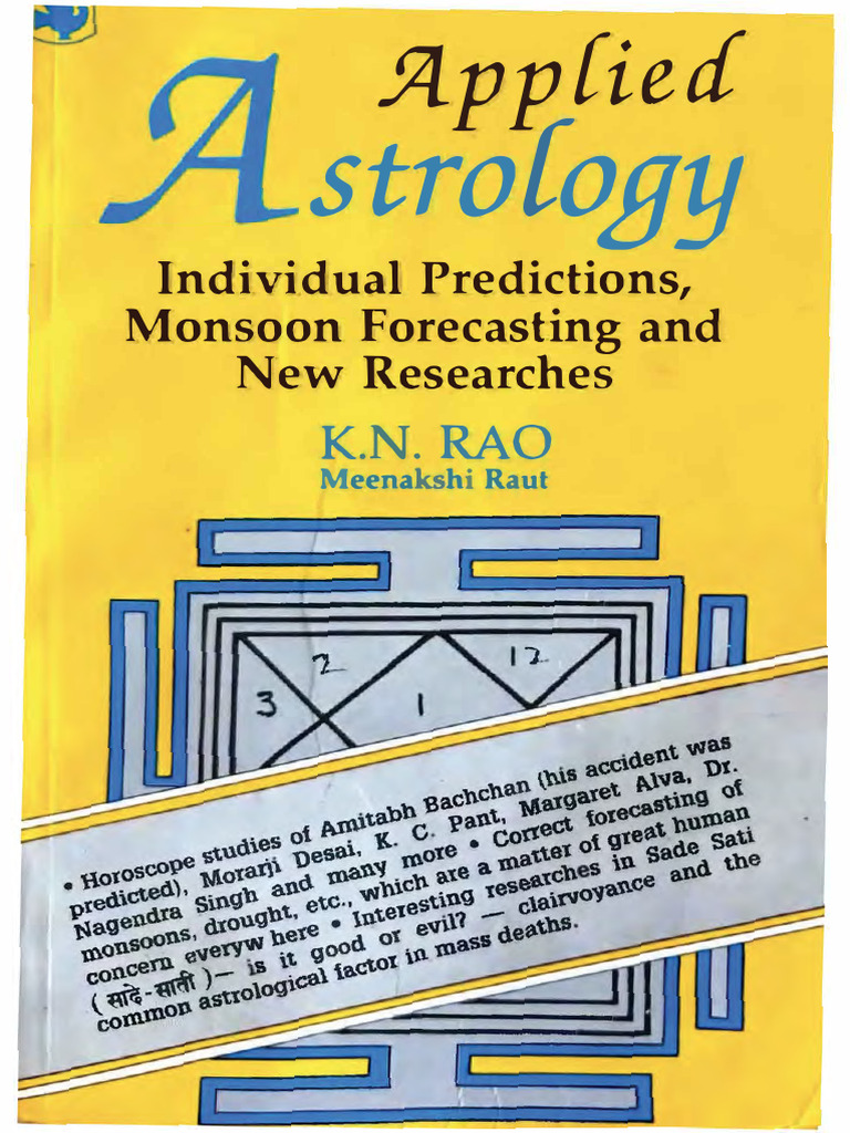 K N Rao and Meenakshi Raut - Applied Astrology | PDF | Planets In ...
