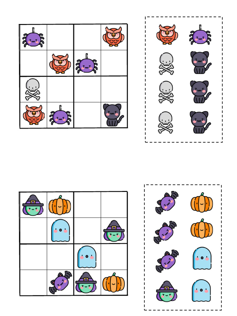 Sudokus de Halloween | PDF