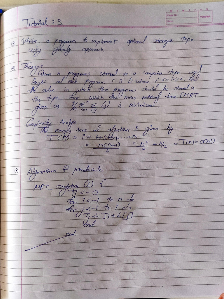 DAA.ass3.Shivam331007 | PDF